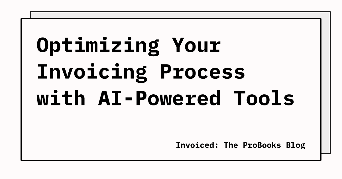 Optimizing Your Invoicing Process With Ai Powered Tools Invoiced The